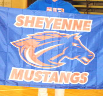 Mustang Flag | The Mustang Stable @ Sheyenne High School